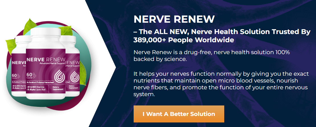 Nerve Renew Reviews- Is It Safe and Worthy To Buy?