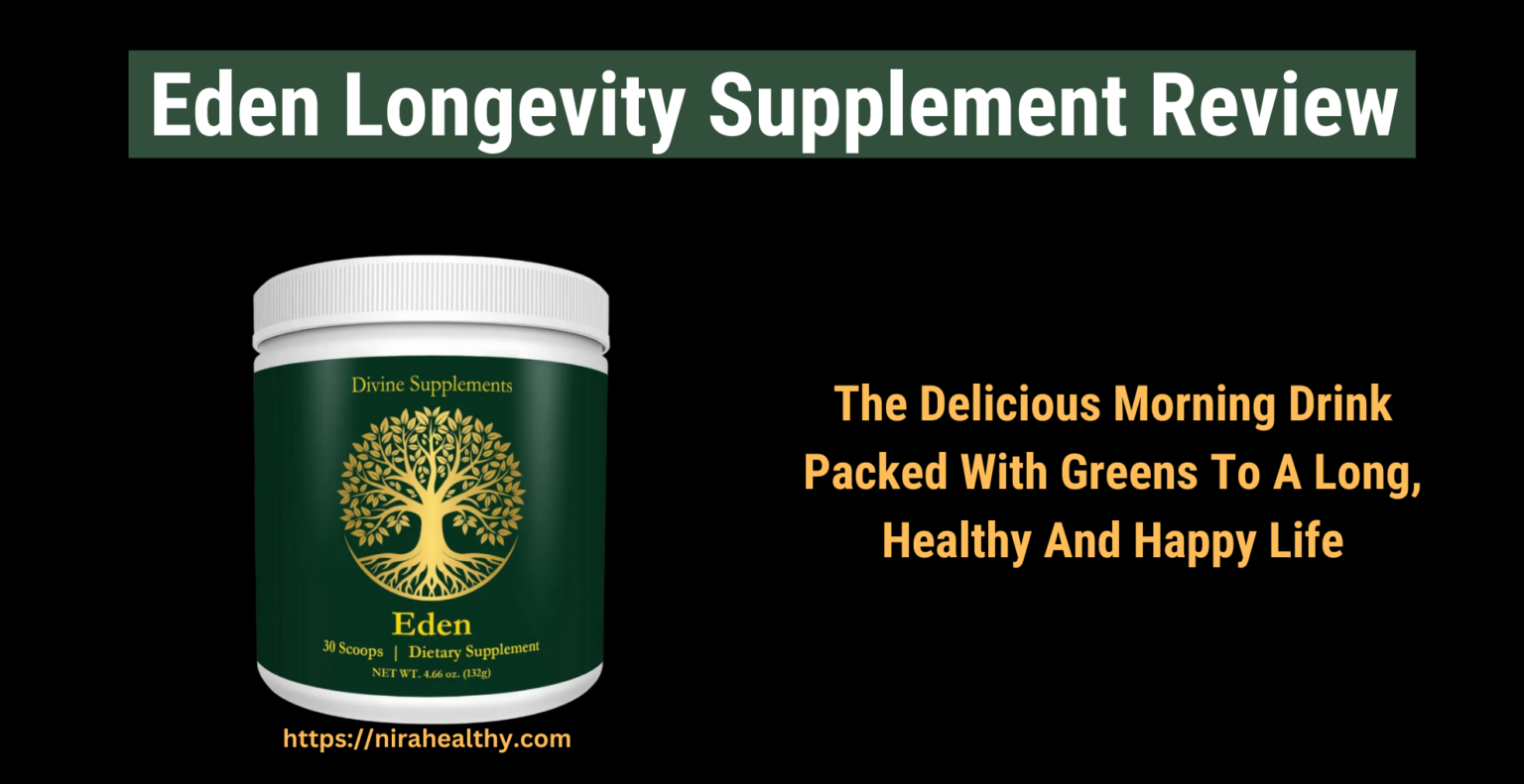 Eden Longevity Supplement Review: The Ultimate Morning Green Drink for ...